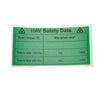 HAV Safety Data Labels In Packs Of 10 – HavControl
