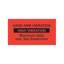 Hand-Arm Vibration Warning Labels, Multi Pack Of 60 – HavControl