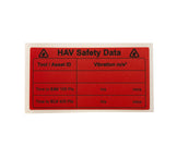 HAV Safety Data Labels In Packs Of 10 – HavControl