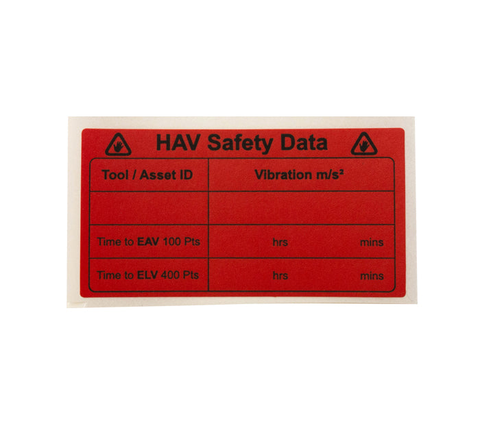 HAV Safety Data Labels In Packs Of 10 – HavControl